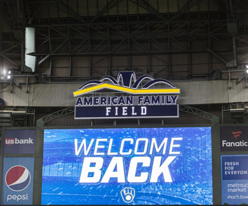 AMERICAN FAMILY FIELD MILLER LITE LANDING & BERNIE’S CHALET - Hunzinger ...