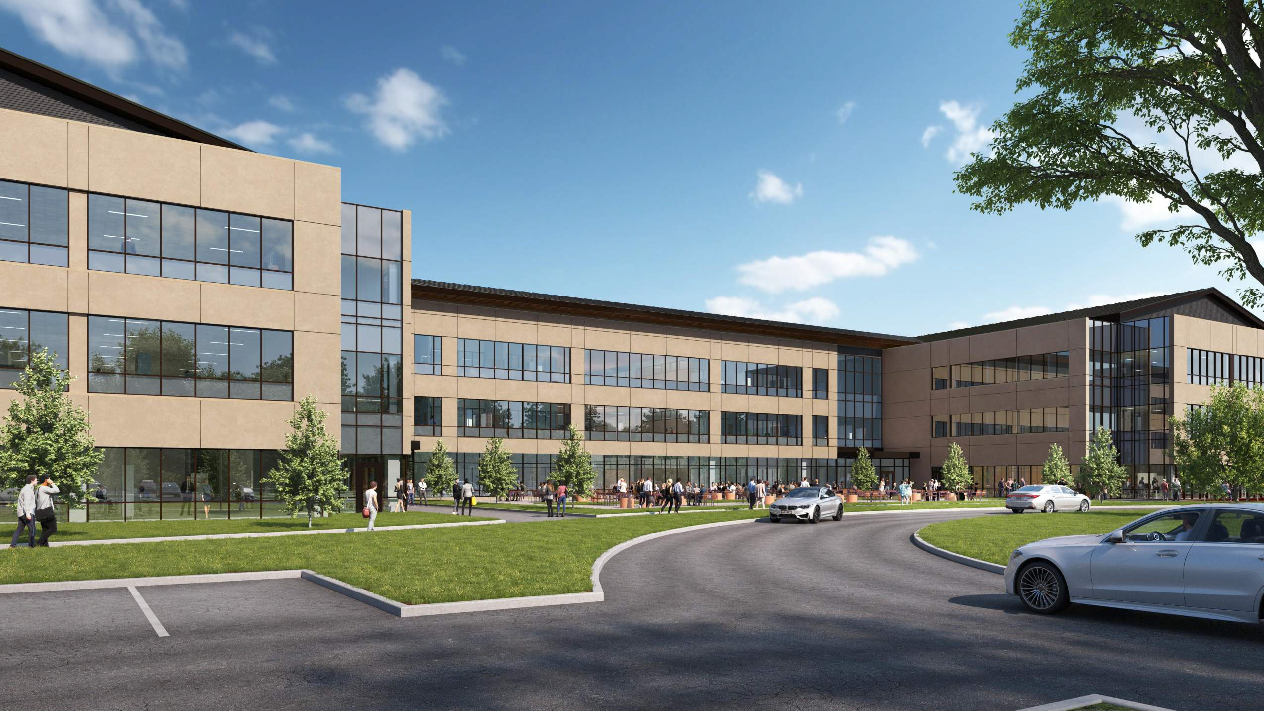 ULINE H4 CORPORATE OFFICE - Hunzinger Construction Co.