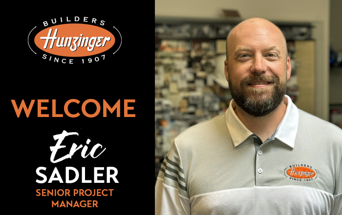 Hunzinger Welcomes Eric Sadler as Senior Project Manager - Hunzinger ...